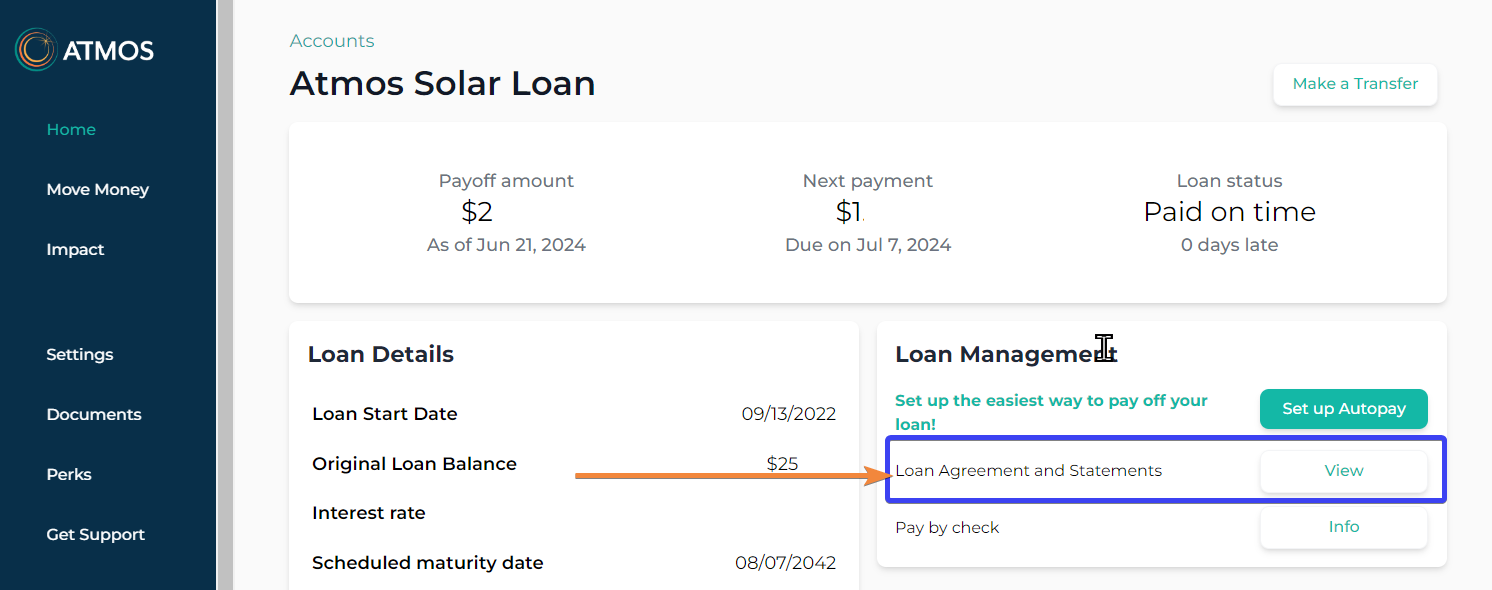 Where can I view my monthly Atmos Solar statement information? – ATMOS ...